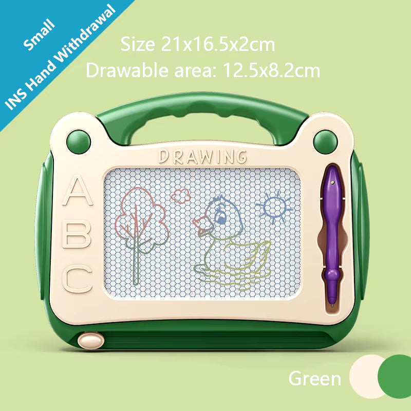 Children Magnetic Drawing Board Wordpad Baby Color Graffiti Board Art ...